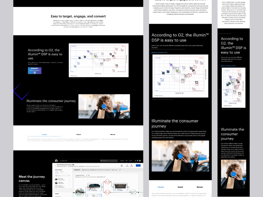 A unique and responsive landing page design | Upwork
