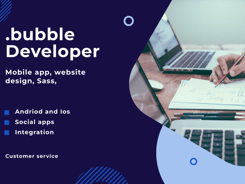 Bubble.io, Bubble development, Bubble website design, Bubble mobile app | Upwork