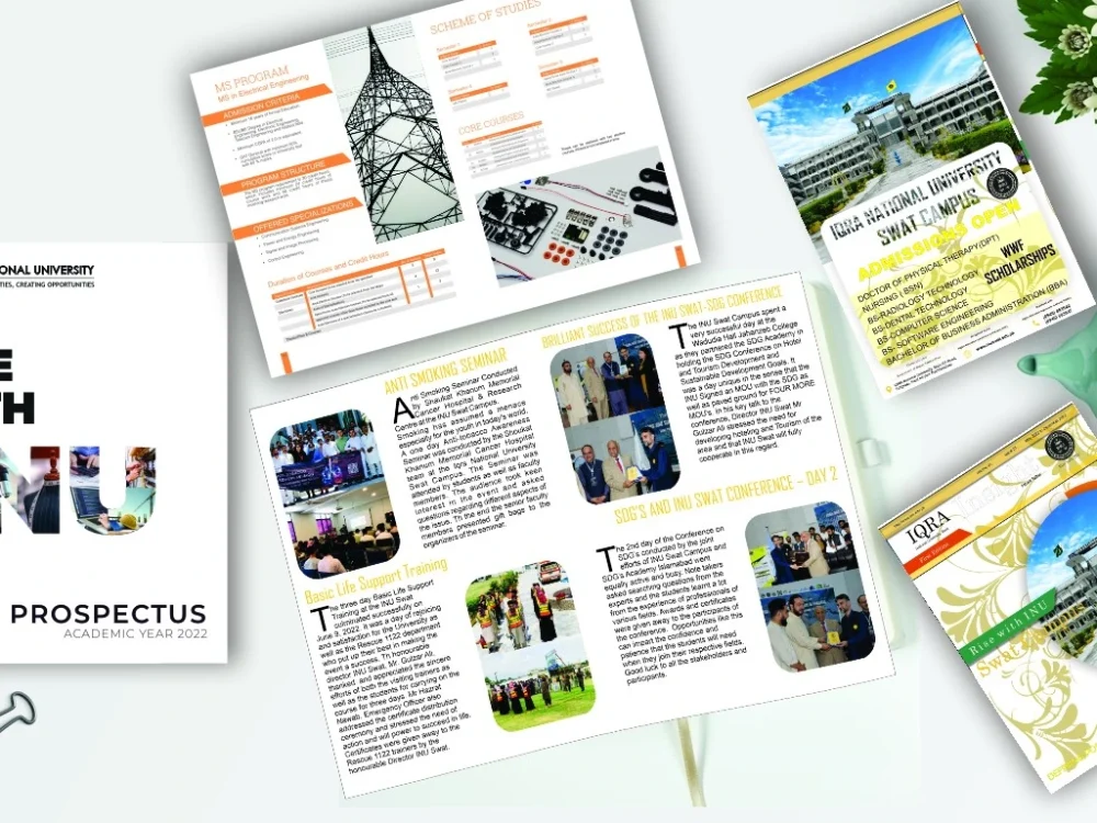 Designed prospectus, magazine, catalog, newsletter, and book cover | Upwork