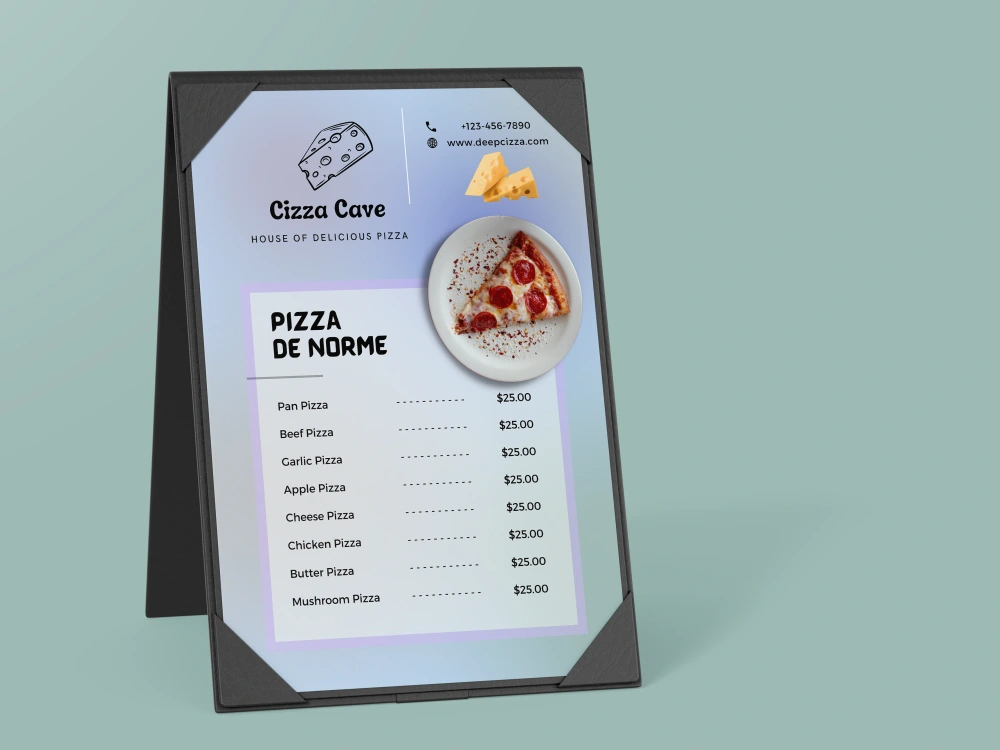 A Custom print-ready restaurant menu design. | Upwork