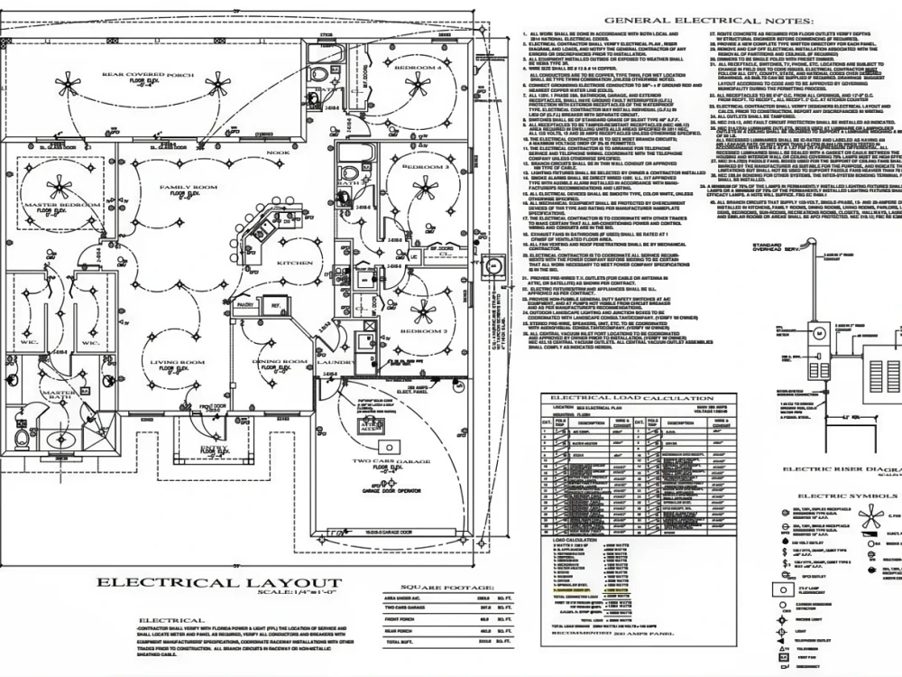 Architectural electrical plans and MEP drawings | Upwork