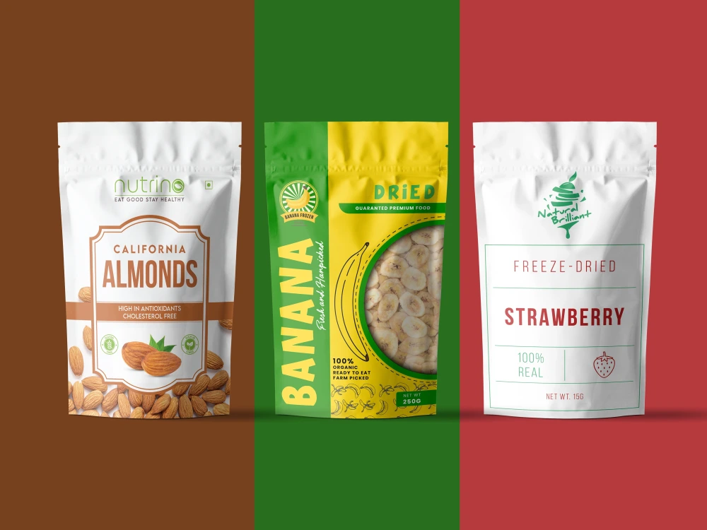 Pouch design, bag design, food packaging design | Upwork