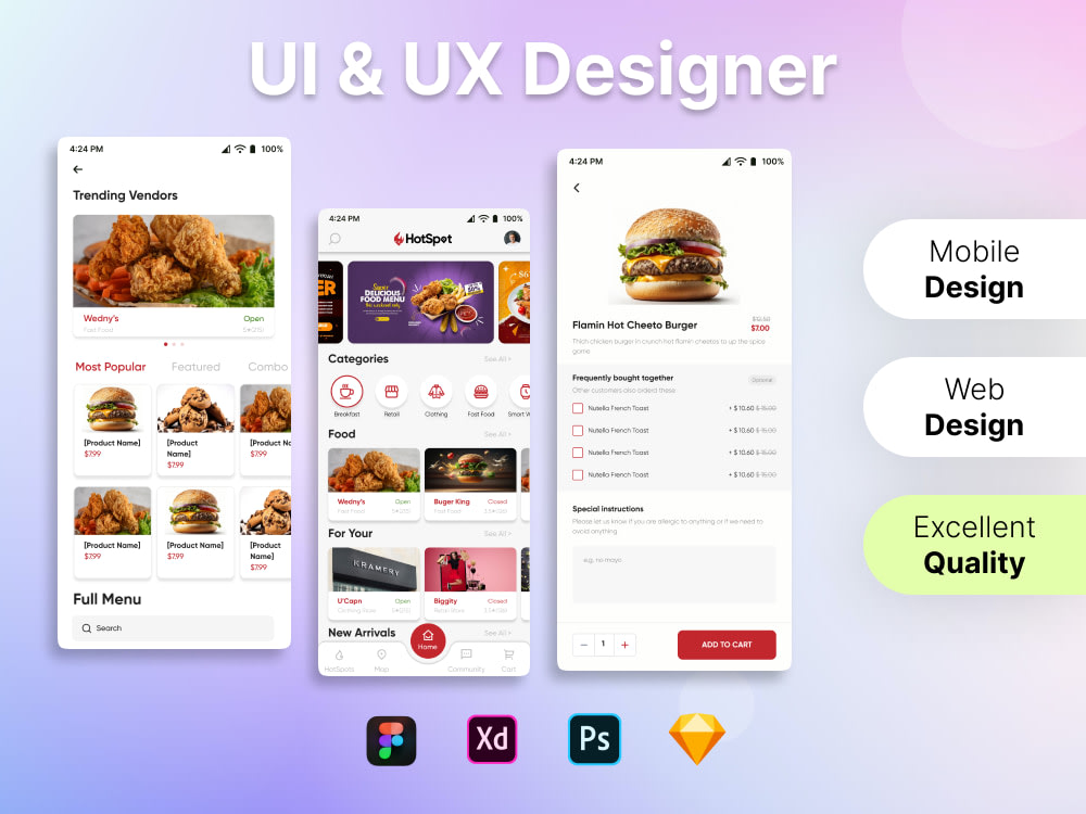 Top Quality Figma UI UX Designer, Figma Wireframes, Web & Mobile Design | Upwork