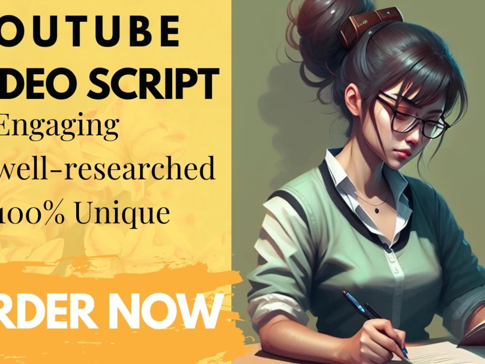 An engaging and well-researched video script for your youtube channel | Upwork