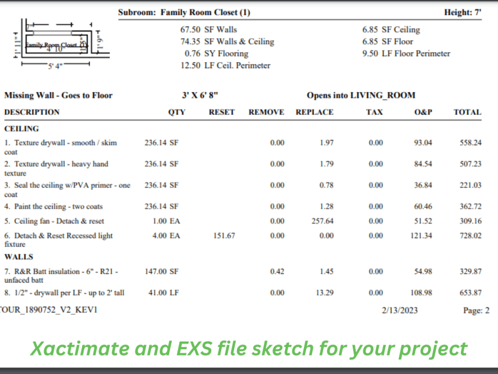 Accurate Xactimate Estimation Using Xactimate | Upwork