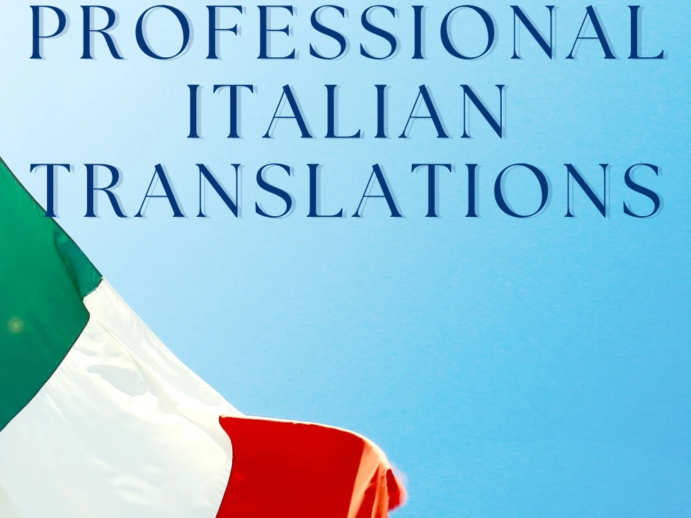 Your English content translated to Italian | Upwork