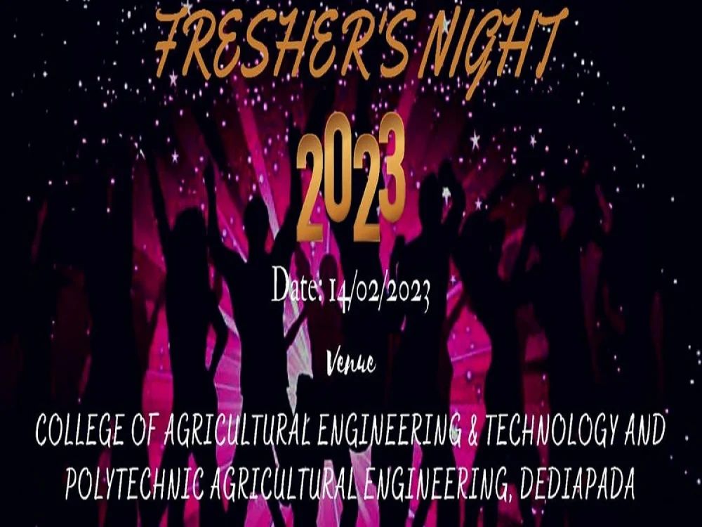 Poster for Fresher party at college | Upwork