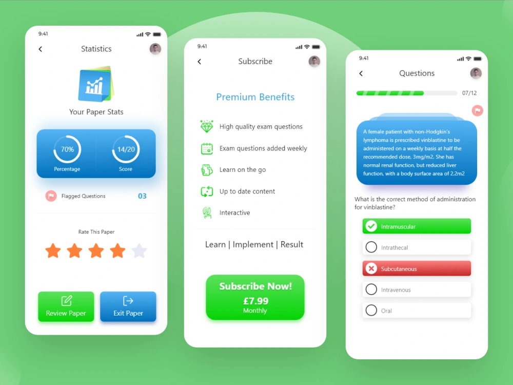 Custom light themed mobile, desktop app or website UI | Upwork