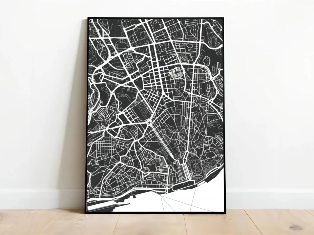 Road city map design | Upwork