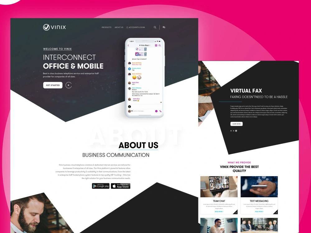 A custom Website UI design concept | Upwork