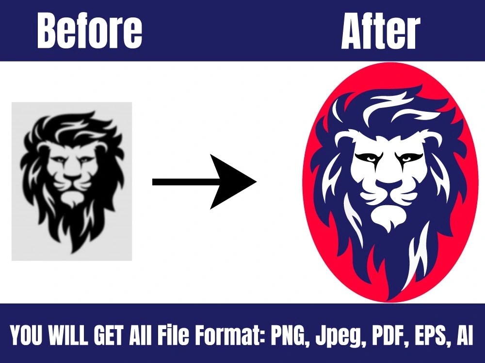 Redesign, modify, revamp, redraw, recreate, update, logo fix | Upwork Redesign, modify, revamp, redraw, recreate, update, logo fix | Upwork