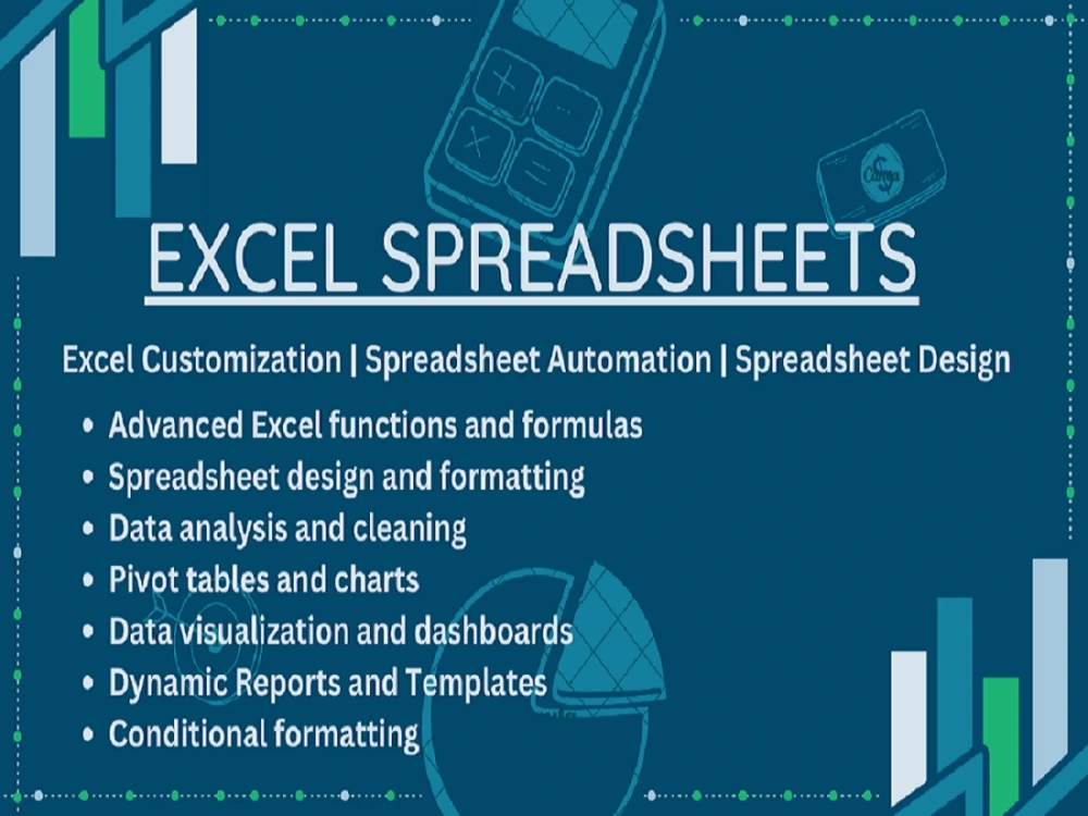 Customized Excel Sheets for Dynamic Reports with Advanced Formulas | Upwork