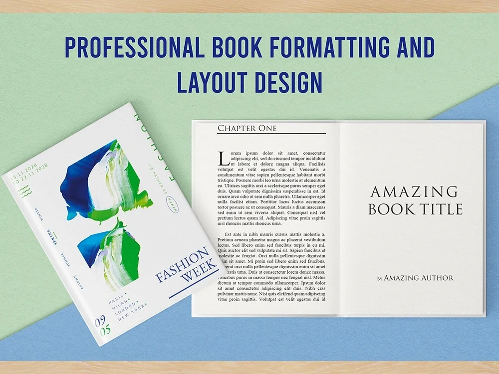 Book formatting & layout design for KDP paperback, kindle formatting ...