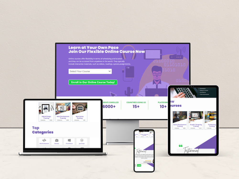 Real estate website design in wordpress, wix and others | Upwork
