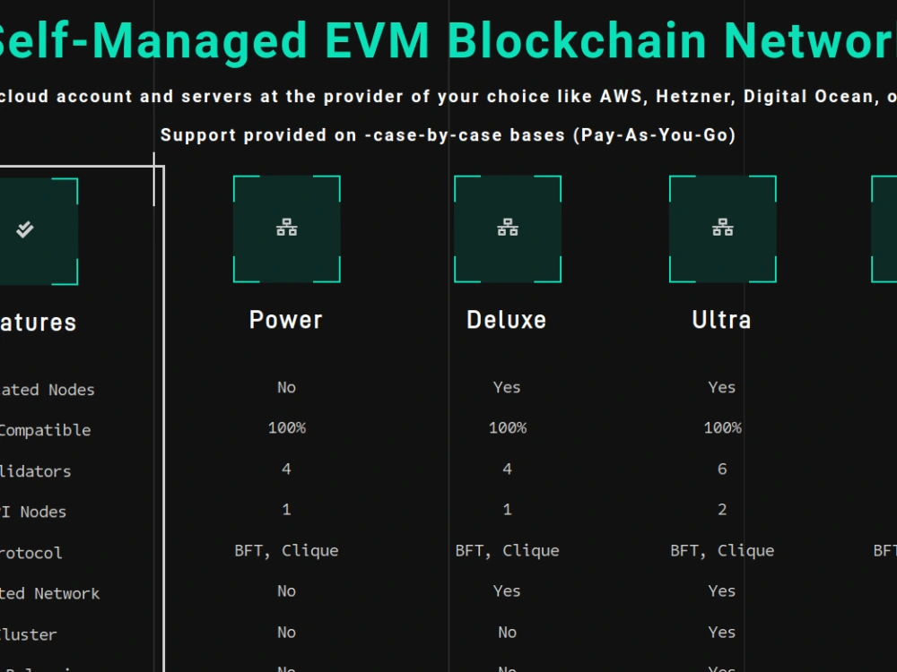 Layer1 EVM Blockchain, highly scalable | Upwork