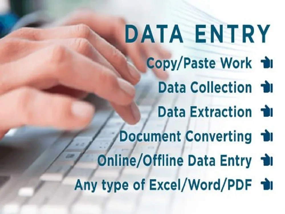 All types of quality data entry services and projects. | Upwork