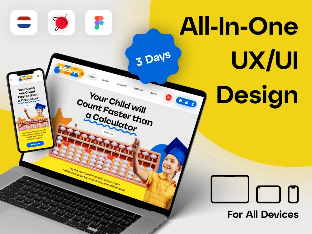 Complete UX/UI Website Design For Your Brand | Figma, Photoshop | Upwork