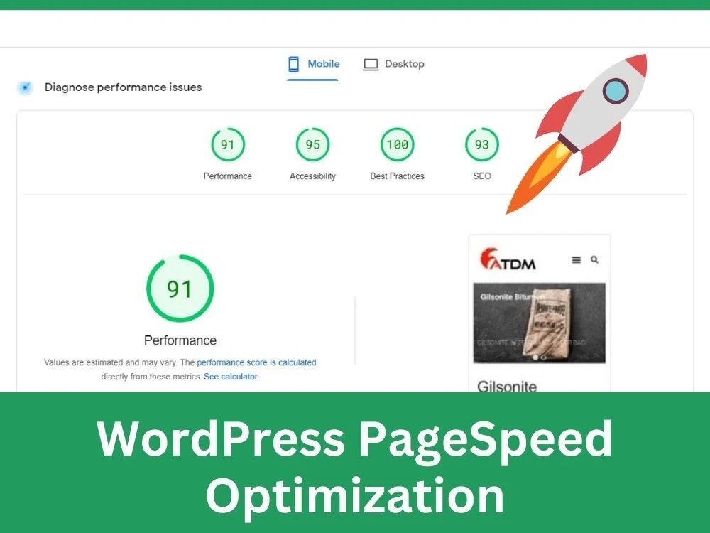 WordPress pagespeed optimization from WordPress speed optimization expert | Upwork
