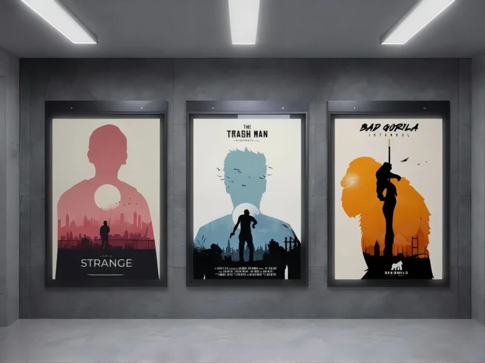 Elegant and simple movie posters | Upwork
