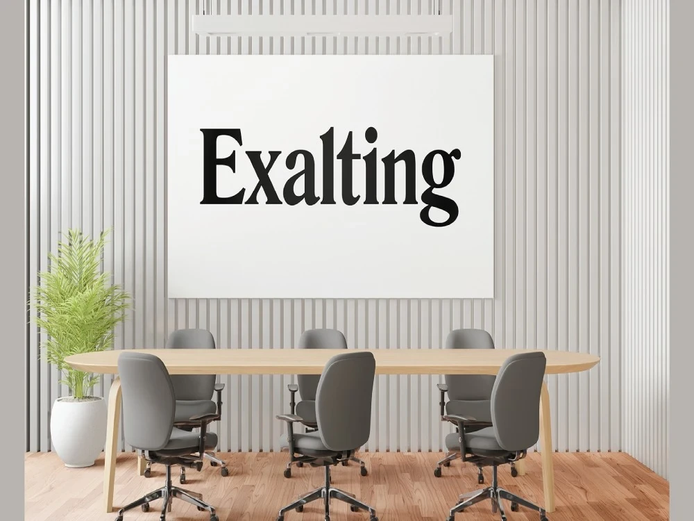 A professional Full HD zoom virtual background design with your logo ...