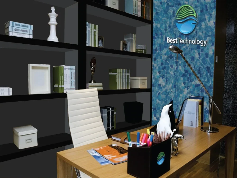 A professional Full HD zoom virtual background design with your logo ...
