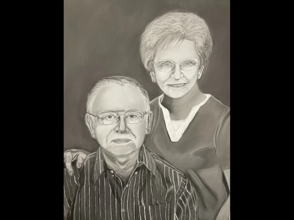 A realistic and personalized portrait drawing of your loved one(s ...