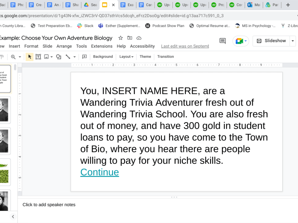 A Choose Your Own Adventure Trivia Game to improve your studying ...