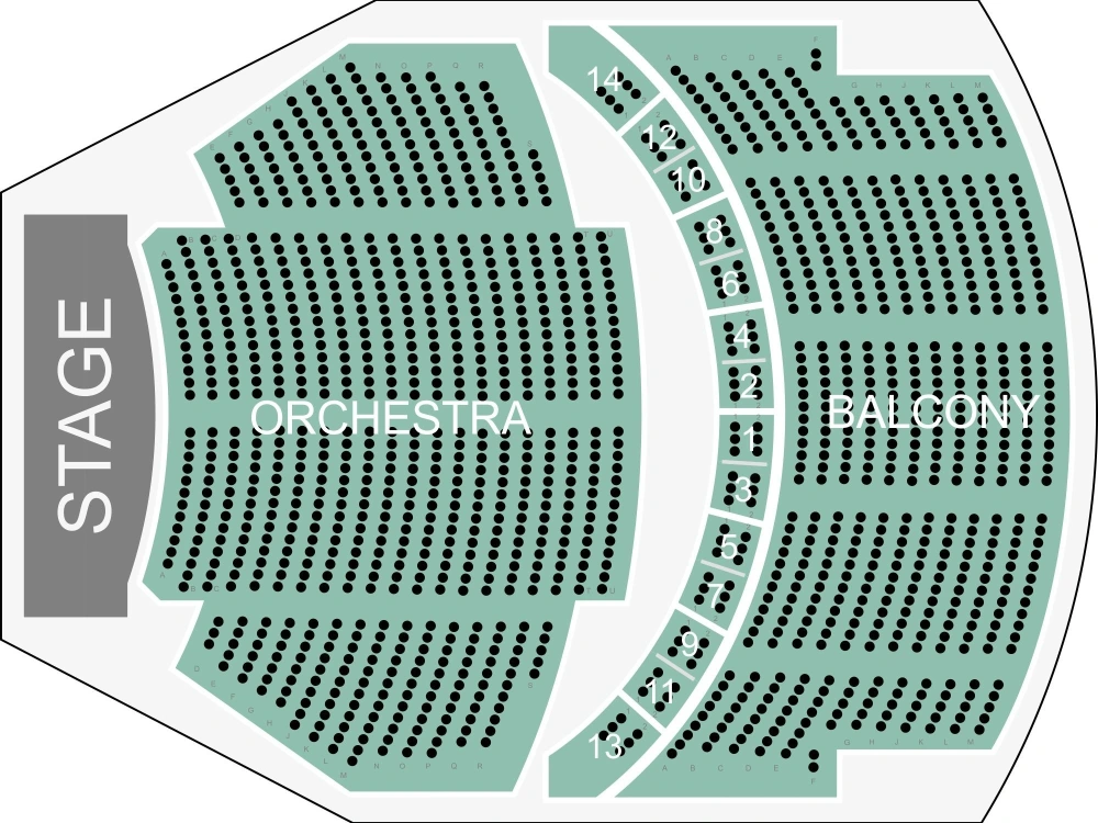 A seating map/chart of your venue | Upwork