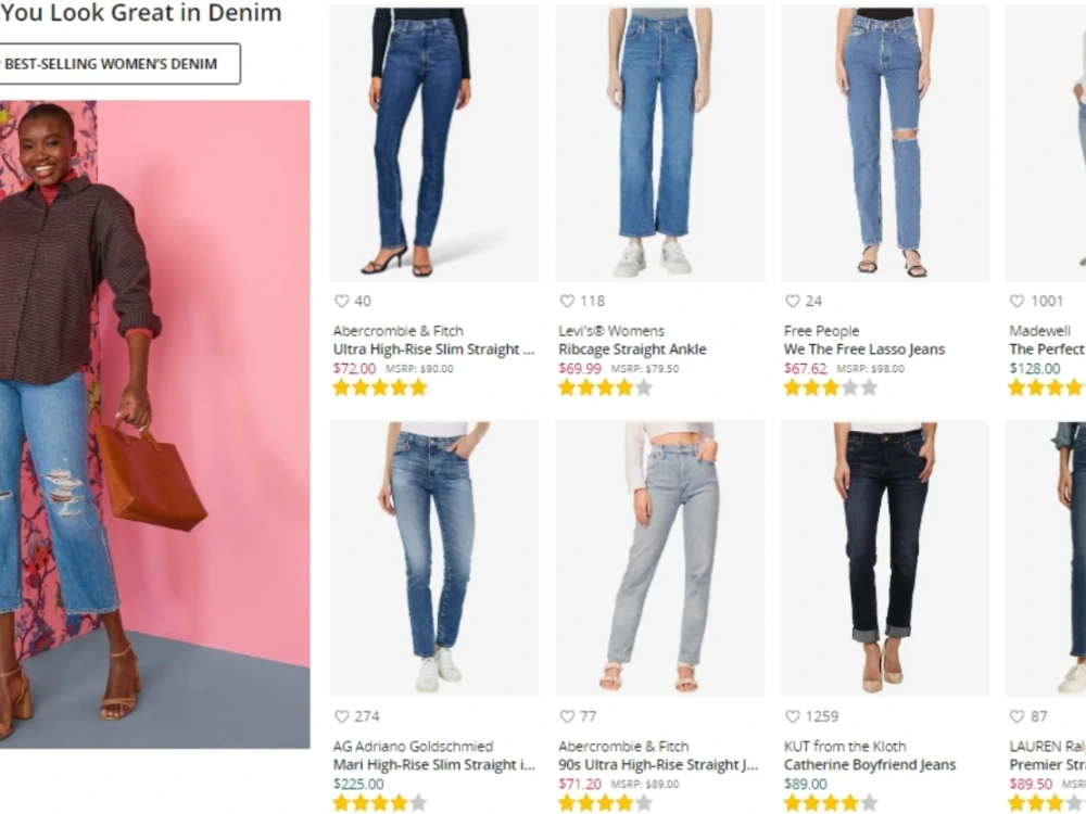 A standard Shopify store design for your products and brand visibility ...