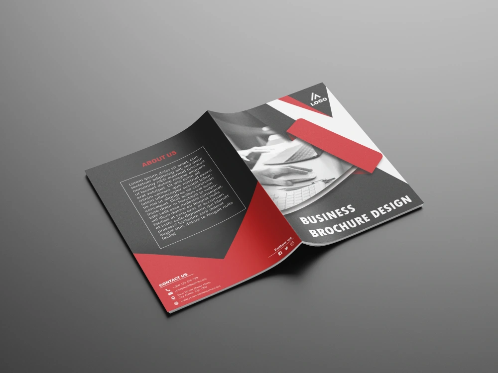 A classy modern Brochure Design for your Business | Upwork