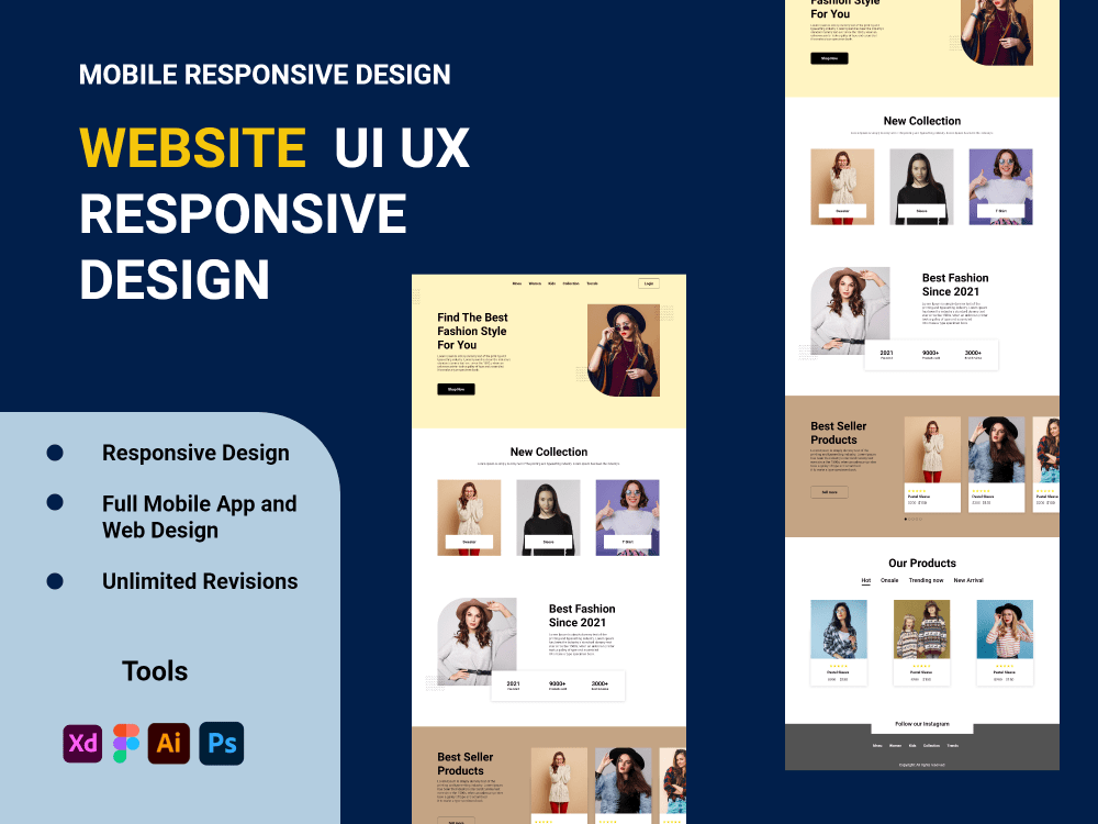 Ui ux design for your mobile and web | Upwork
