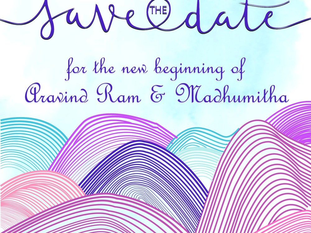 Creative wedding, birthday or any invitation cards, animated gifs ...