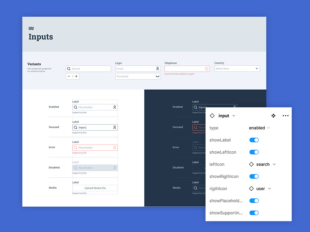 Figma UI Kit | Figma Design System | Figma Mockups | Upwork