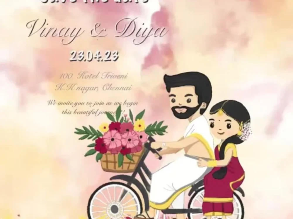 Animated wedding cards | Beachweddingtips.com