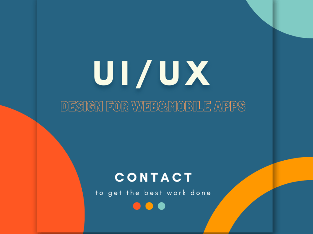 A modern, unique, eye catchy UI/UX Design | Landing Page | Mobile&Web ...