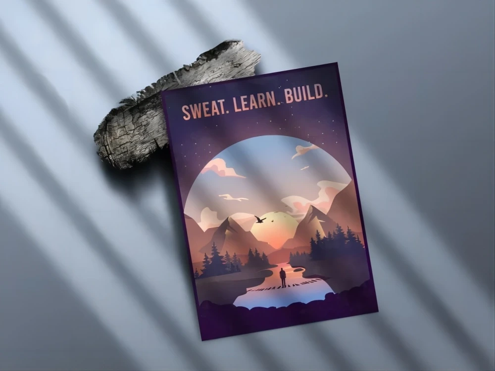 Creative Minimalist Poster Design | Upwork