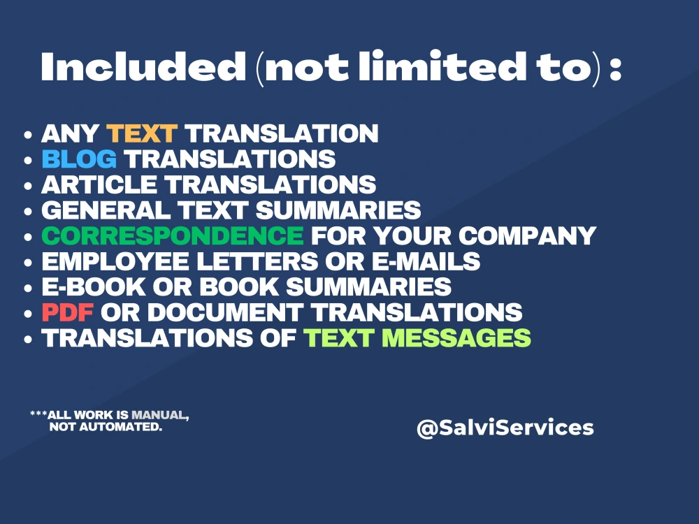 A professional translator for English to Spanish text and documents ...