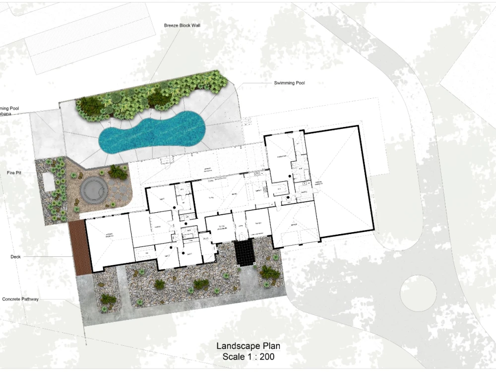 Doing building site planning and landscape layout drawings | Upwork