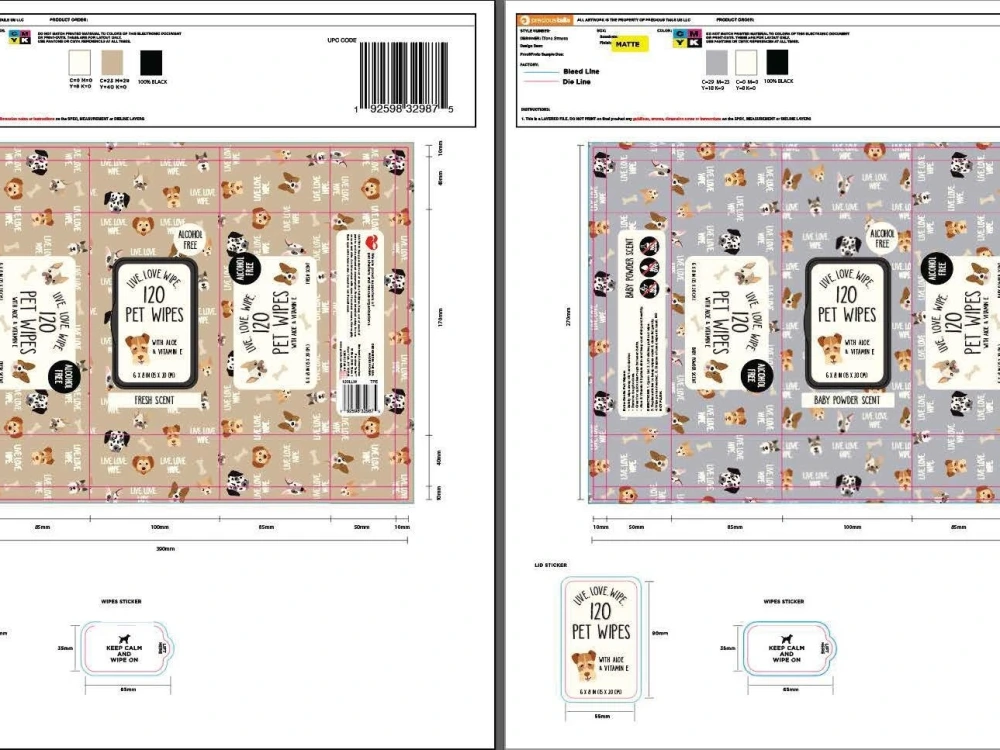 Professional package design ready to go to print. | Upwork