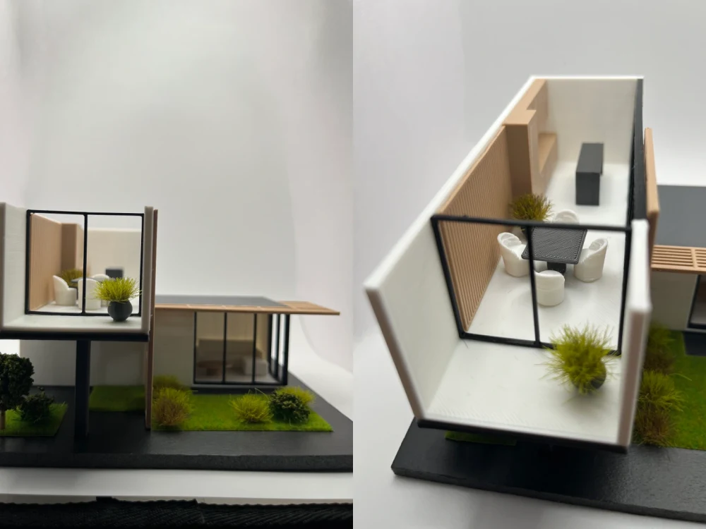 A scaled 3D printed model of your project. | Upwork