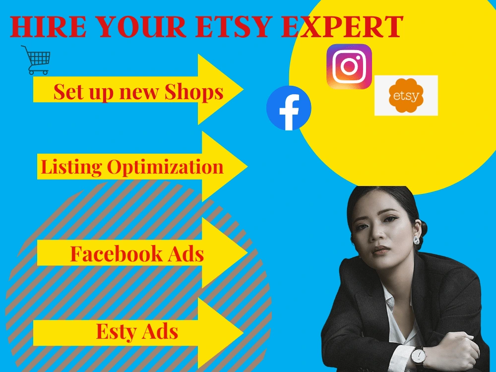 An Etsy expert to get esty shop,esty listing,,esty digital product ...