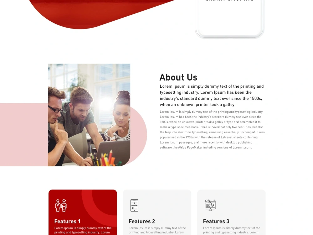 Figma landing page for lead generation and business | Upwork