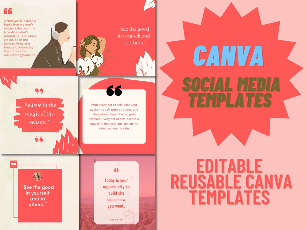 Fantastic social media post using Canva within 24 hours | Upwork