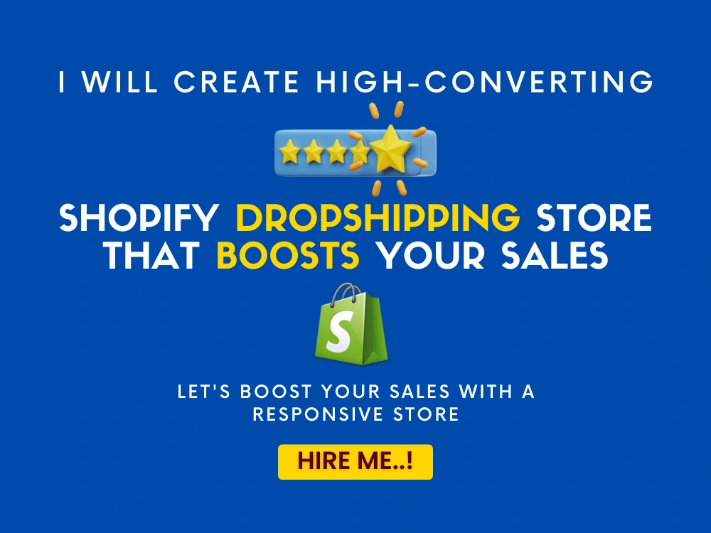 High converting Shopify dropshipping store that boosts your sales | Upwork