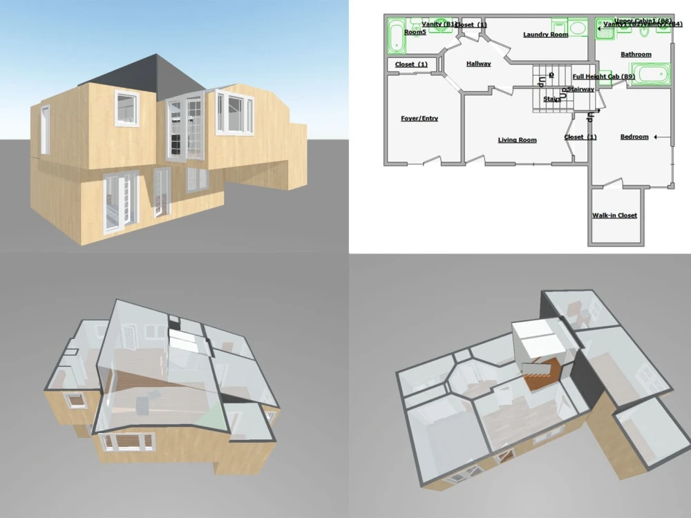 Your Matterport scan/Floorplan drawings to Xactimate Sketch | Upwork