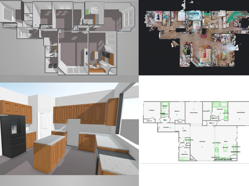 Your Matterport scan/Floorplan drawings to Xactimate Sketch | Upwork