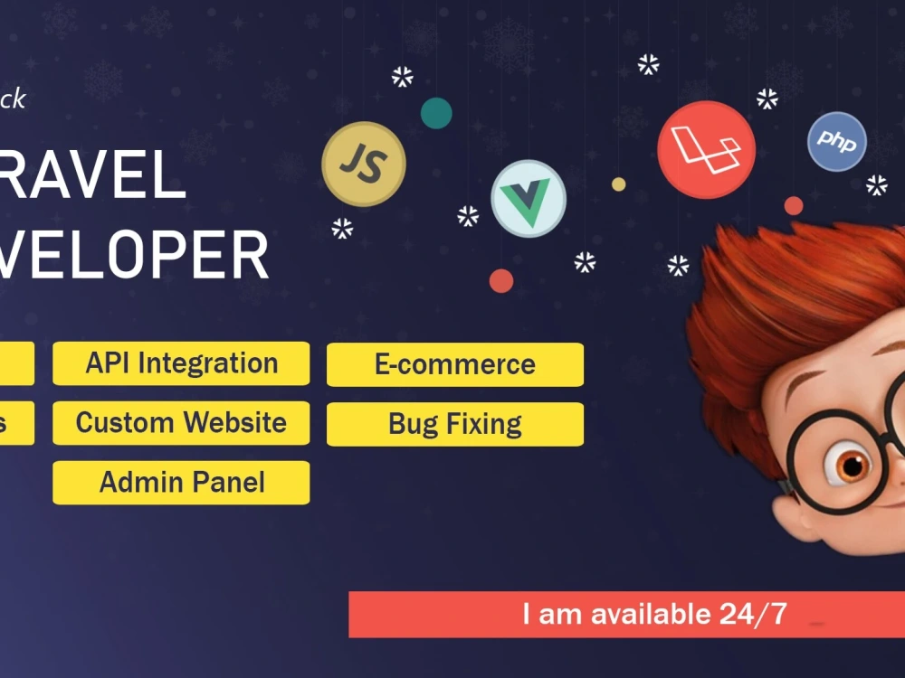 PHP Laravel Web Applications or Websites. | Upwork