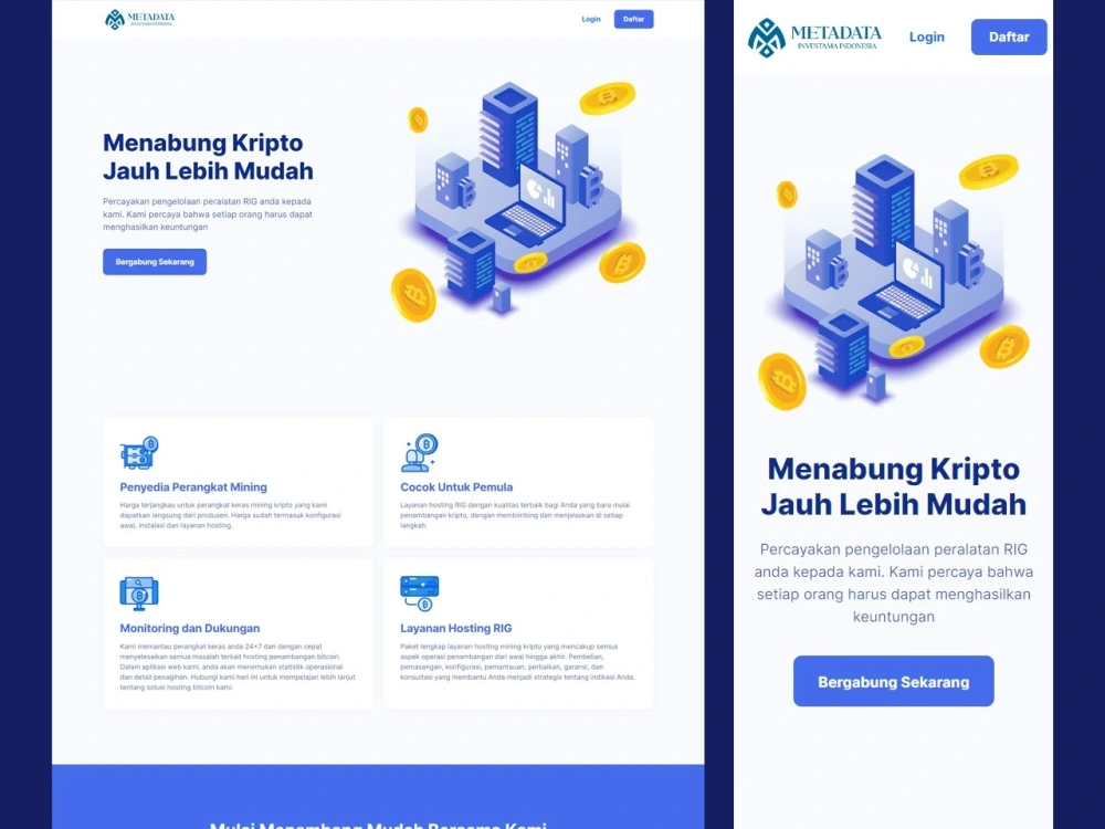 Modern and Unique Landing Page design | Upwork