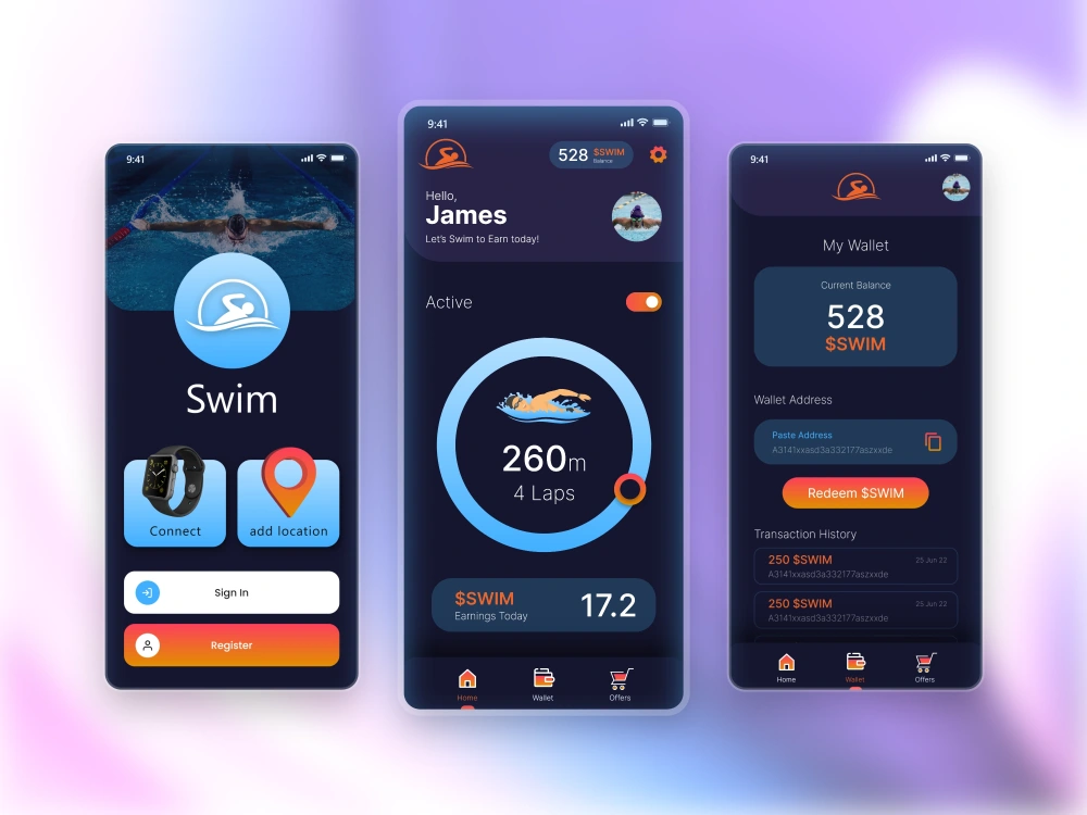 A Creative Mobile App UI Design | Upwork
