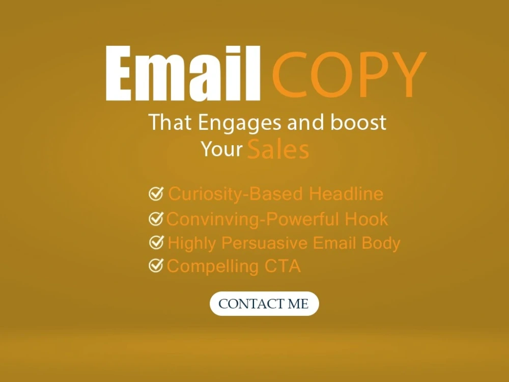 Hypnotic sales email copy by a professional sales email copywriter | Upwork